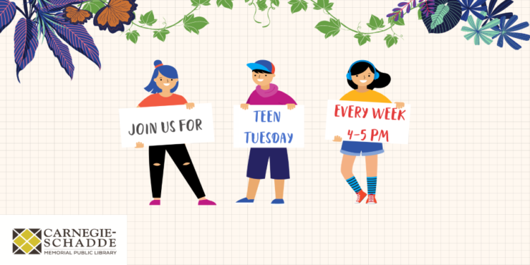 Teen Tuesday: Mysterium @ Carnegie-Schadde Memorial Public Library ...