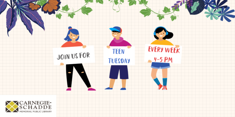 Teen Tuesday: Mysterium @ Carnegie-Schadde Memorial Public Library ...