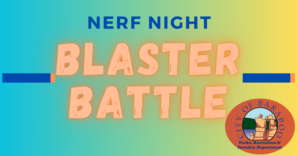 Nerf Night Blaster Battle - Sauk County